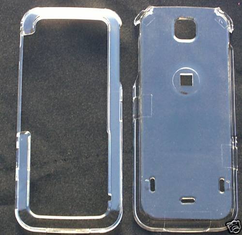 Clear Transparent Snap On Cover Case for Nokia XpressMusic 5310