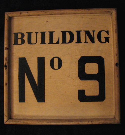 1920-30's Connecticut Factory Antique Advertising Sign