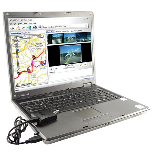 GPS Receiver + Data Logger + Photo Tagger (Keychain Edition)