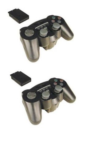 Hip Gear PS2/PS One 2.4 Ghz Wireless Controller 2 pack