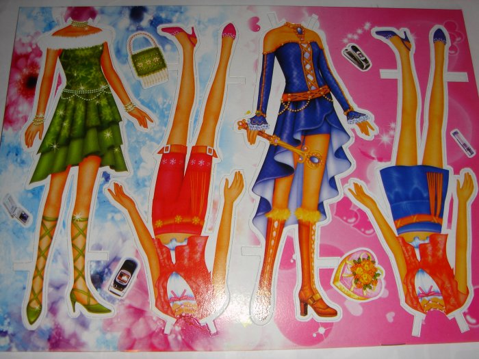 Idol paper doll / Set.04