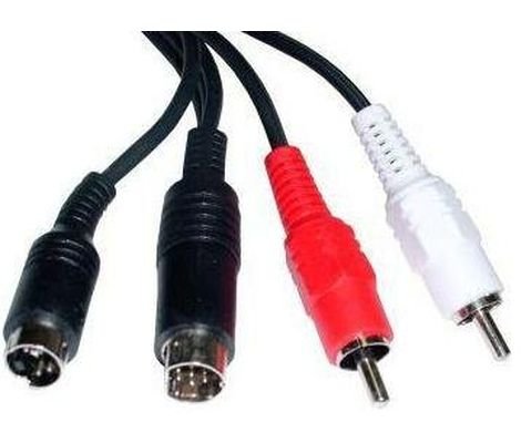 Sega Saturn S Video Adapter Cable / Cord