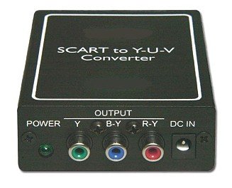 SCART RGB To Component Converter / Scaler / Adapter