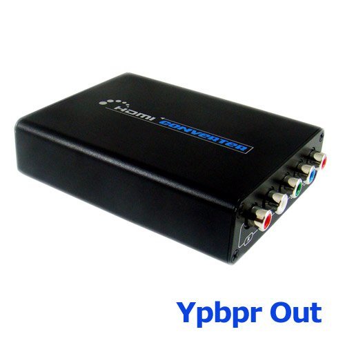 HDMI To Component Adapter / Converter Box - YPbPr Video + Stereo R/L ...