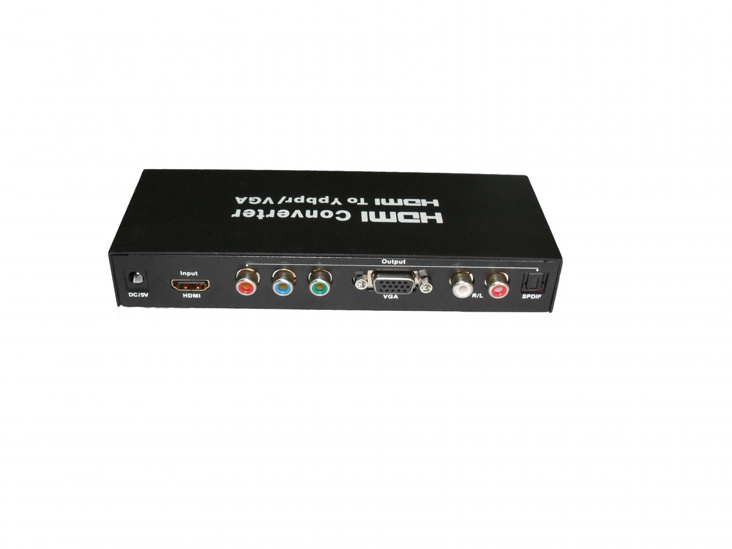 HDMI To Component Adapter / Converter Box - YPbPr Video + Stereo R/L ...