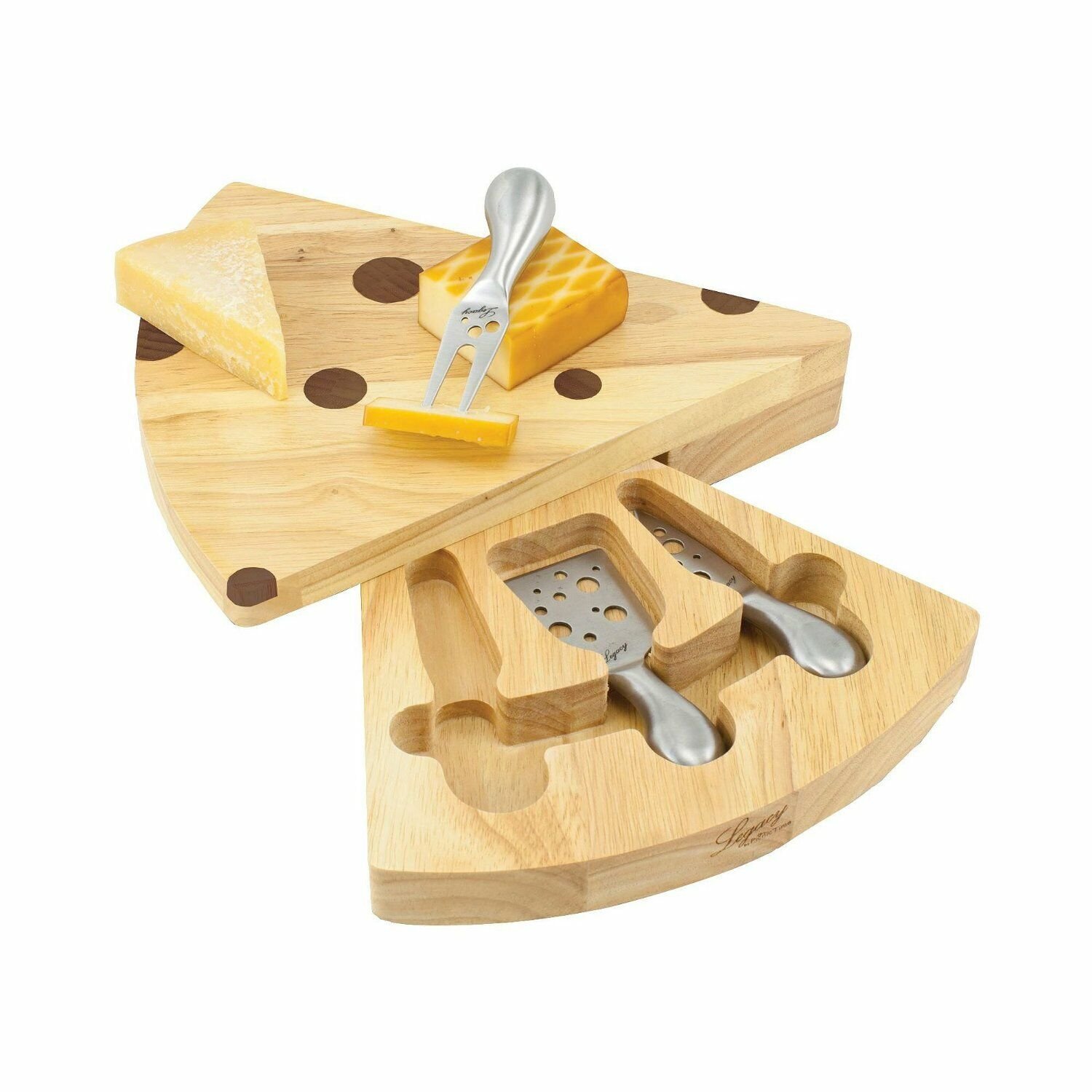 The Swiss Cheese Board Set, Legacy Collection by Picnic Time