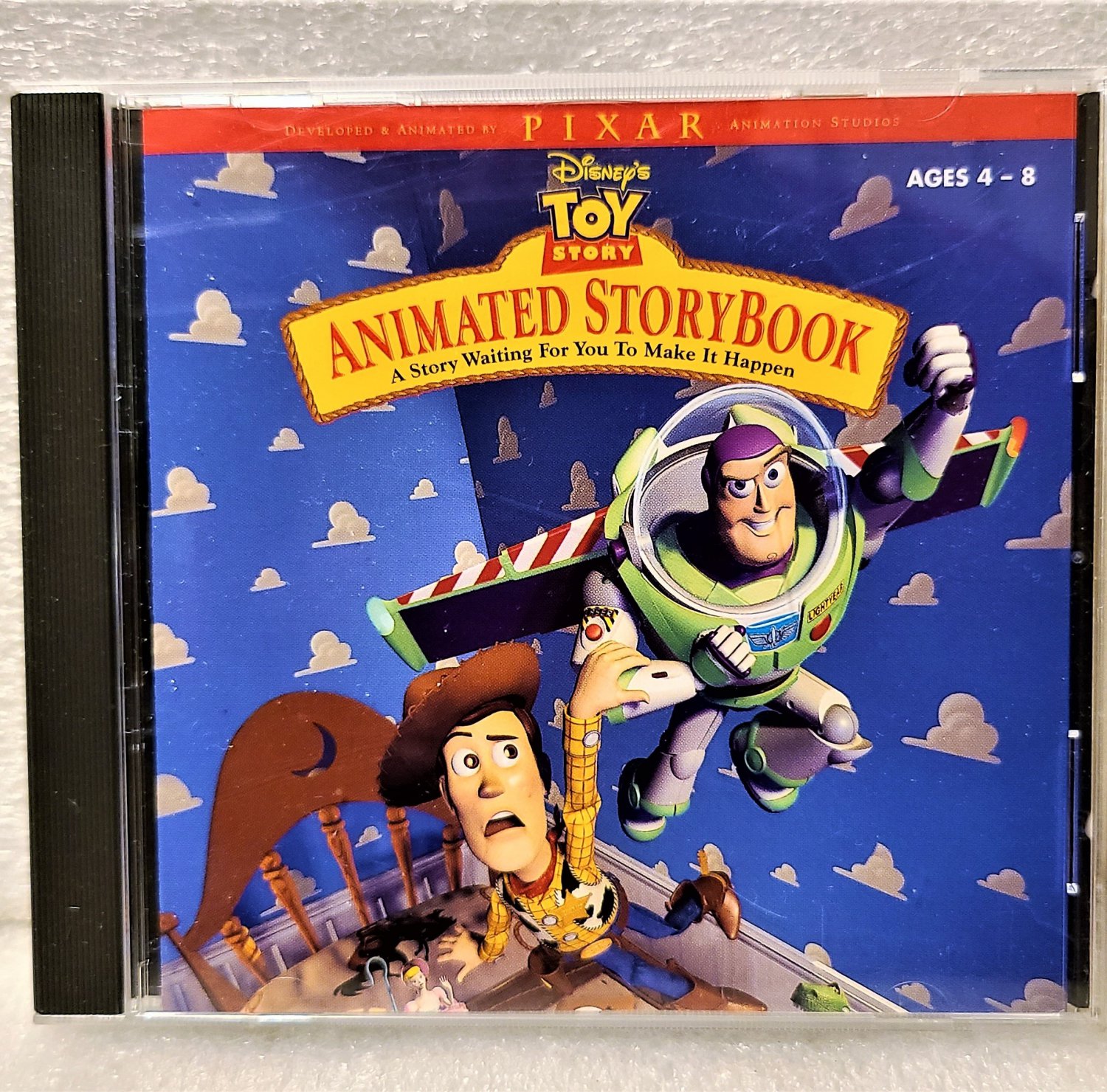 Vintage Disney Toy Story Animated Storybook Video Game CD ROM Win MAC ...