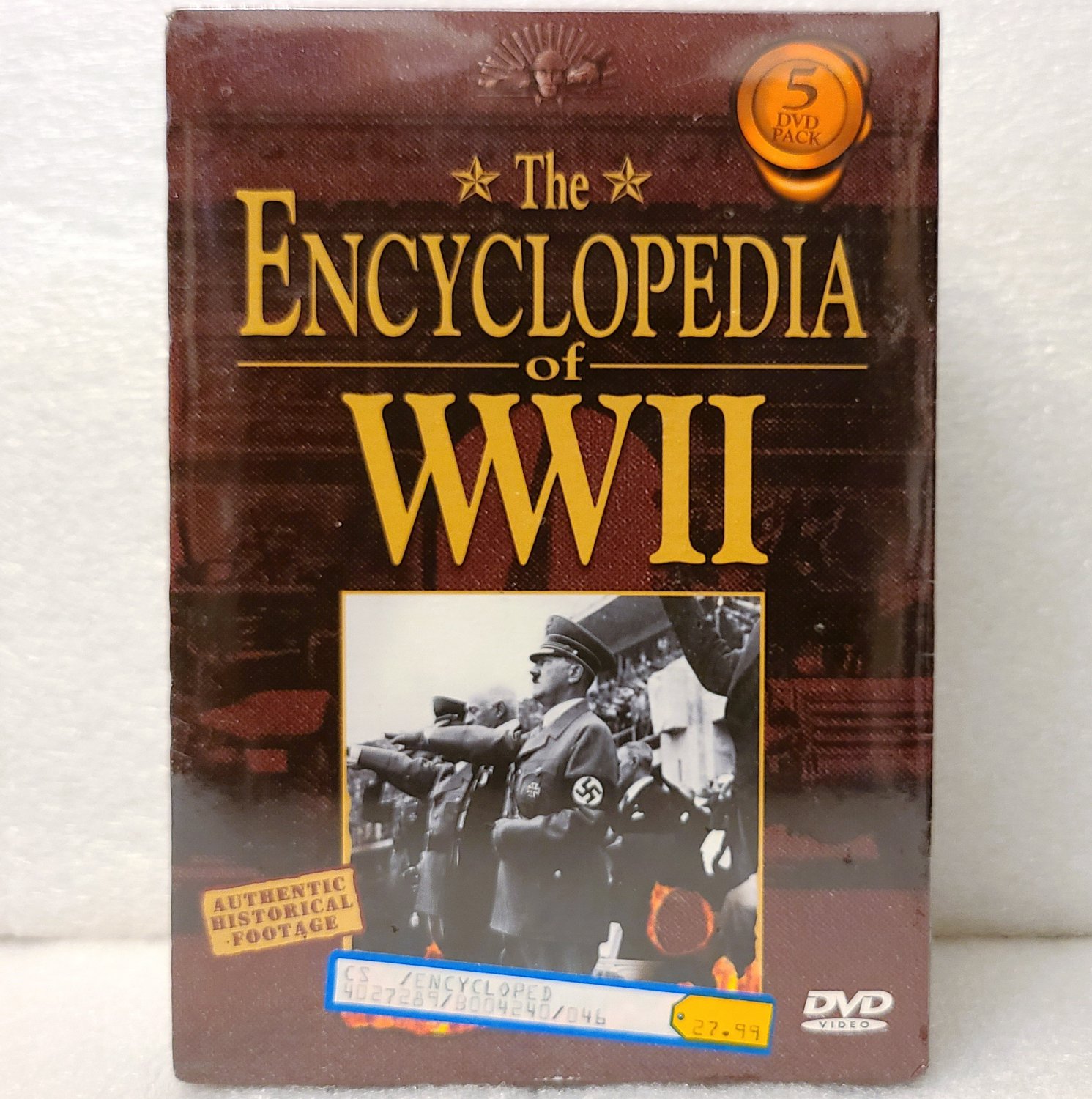The Encyclopedia of WWII - 5 DVD Box Set NEW! Sealed!