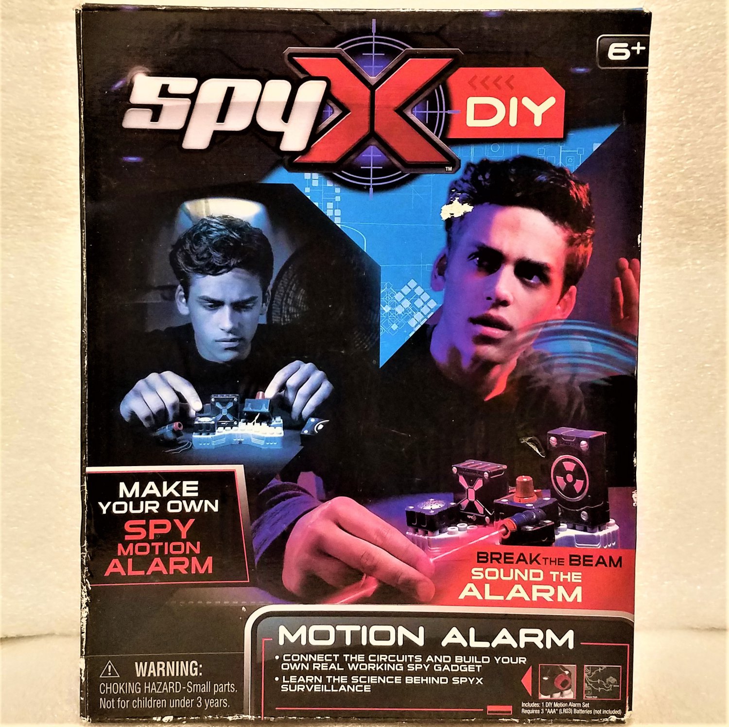 SpyX DIY Motion Alarm - Protect Your Stuff! STEM Educational Science ...
