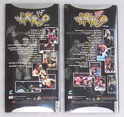 WWF Jakked Metal Wrestling TV Show VCDs - 6 Hours Running Time - Free ...