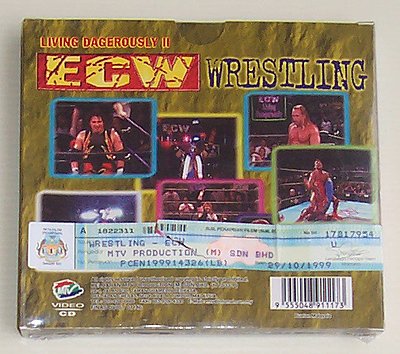 ECW Living Dangerously (1999) VCD - New & Sealed - Free Shipping Worldwide