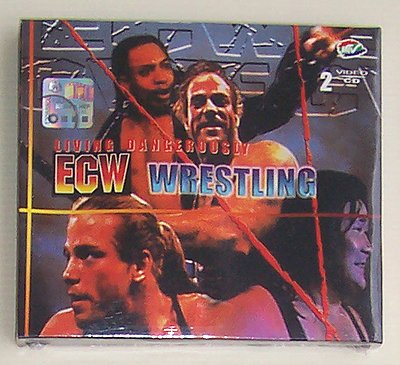 ECW Living Dangerously (1998) VCD - New & Sealed - Free Shipping Worldwide