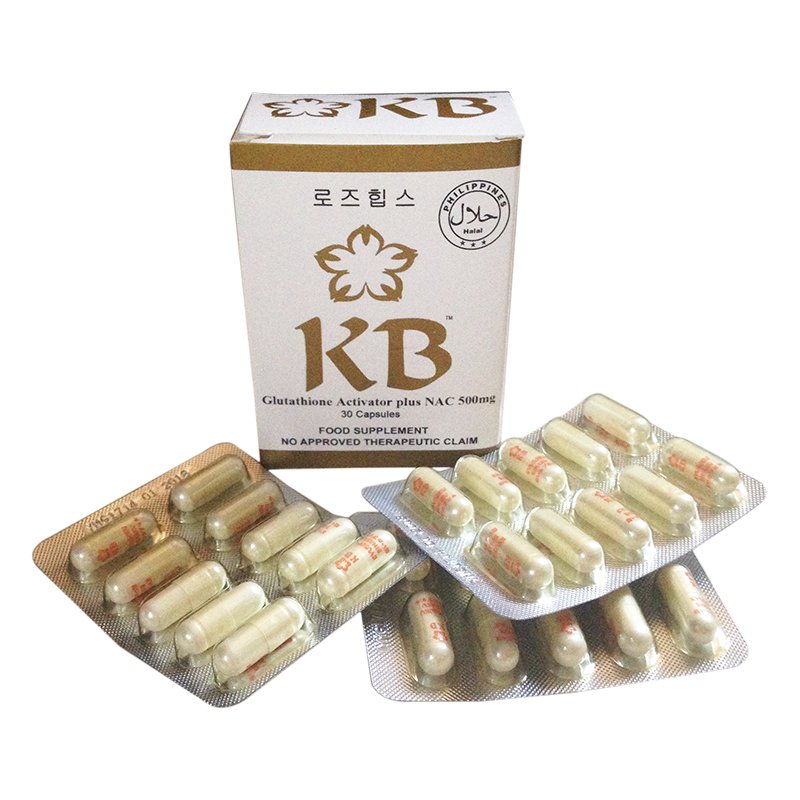 KB Kyusoku Bihaku Glutathione Activator Plus Whitening Pills and FREE ...