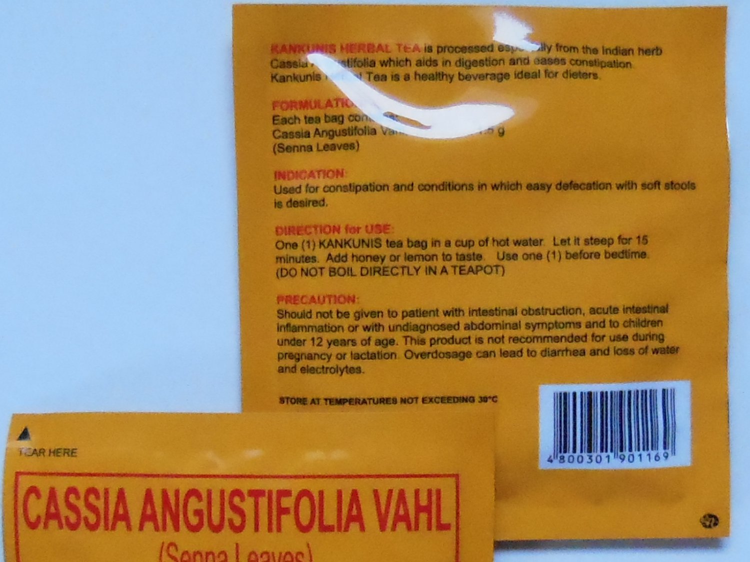 KANKUNIS Diet Slimming Herbal Tea Bags Eases Constipation X24 ...