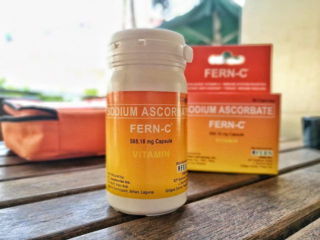 Fern-C-Non-Acidic-ALKALINE-Super-Vitamin-C 60 Capsule Bottle Stress ...