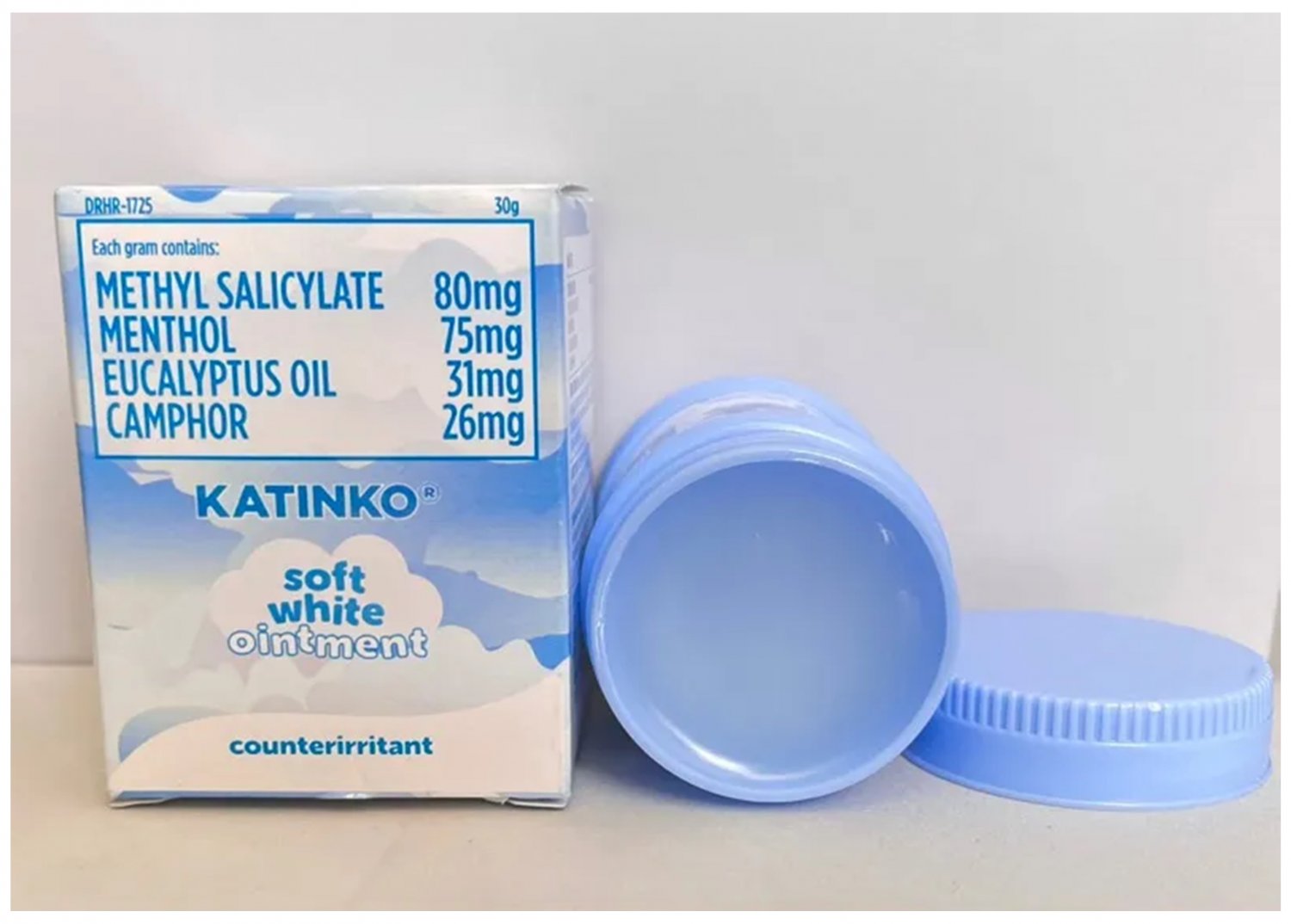 Large Katinko Ointment Cream Muscle Pain SOFT WHITE Itch Pain Reliever ...