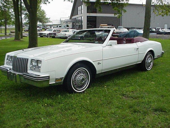 1982 Buick Riviera Convertible