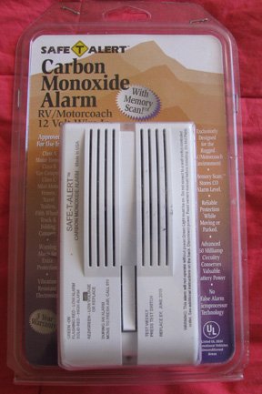 SafeTAlert 12V CO Monitor & Alarm 60-541 RV