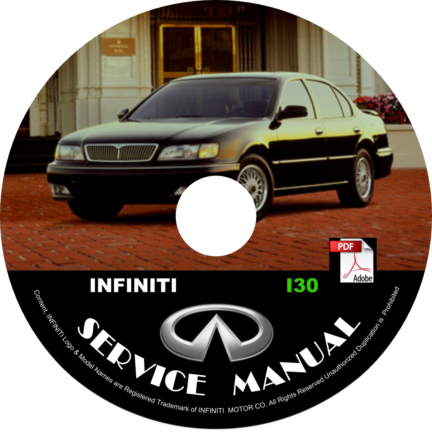 1998 98 Infiniti i30 Factory Service Repair Shop Manual on CD Fix ...