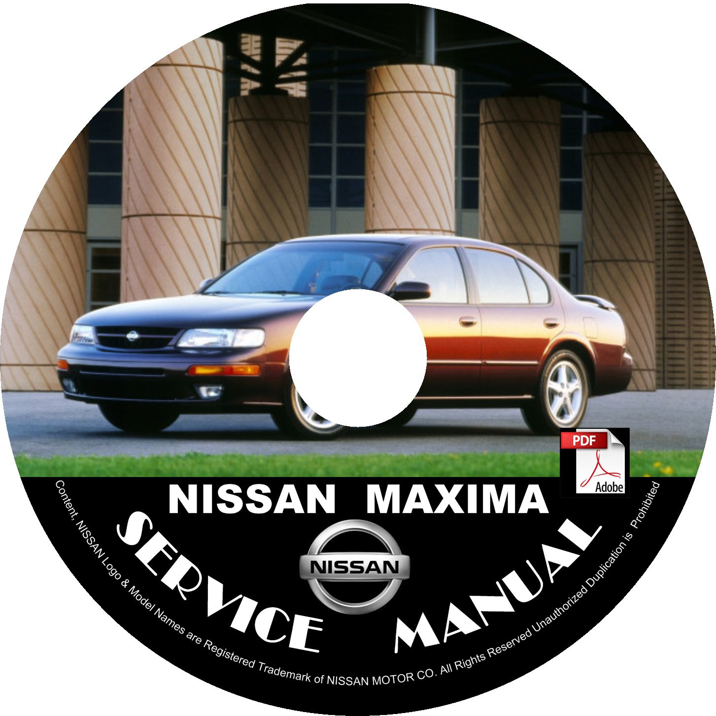 1998 Nissan Maxima Service Repair Shop Manual on CD Fix Repair Rebuild ...