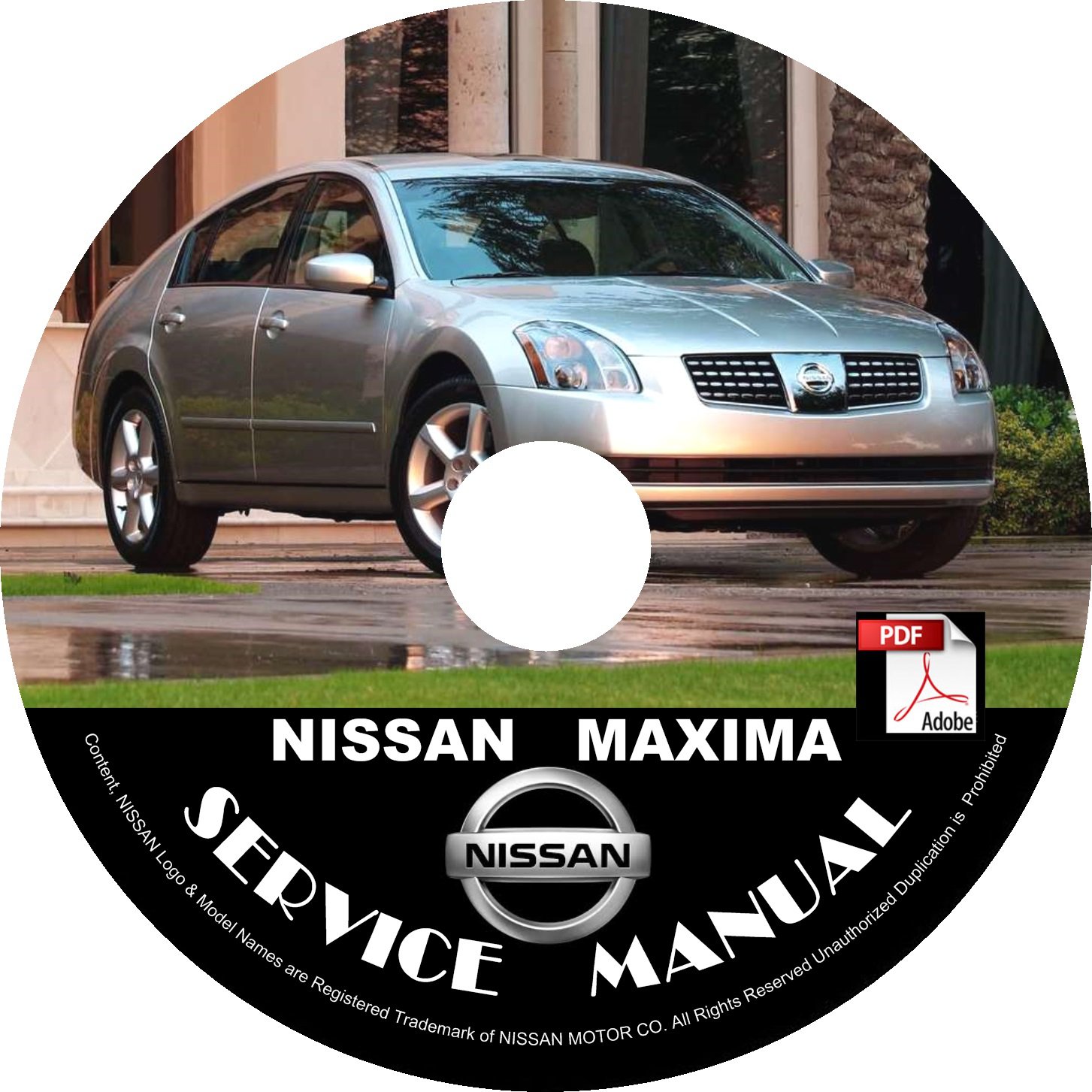 2005 Nissan Maxima Service Repair Shop Manual on CD Fix Repair Rebuild ...
