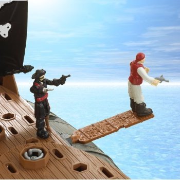 MATCHBOX Mega Rig Pirates Ship