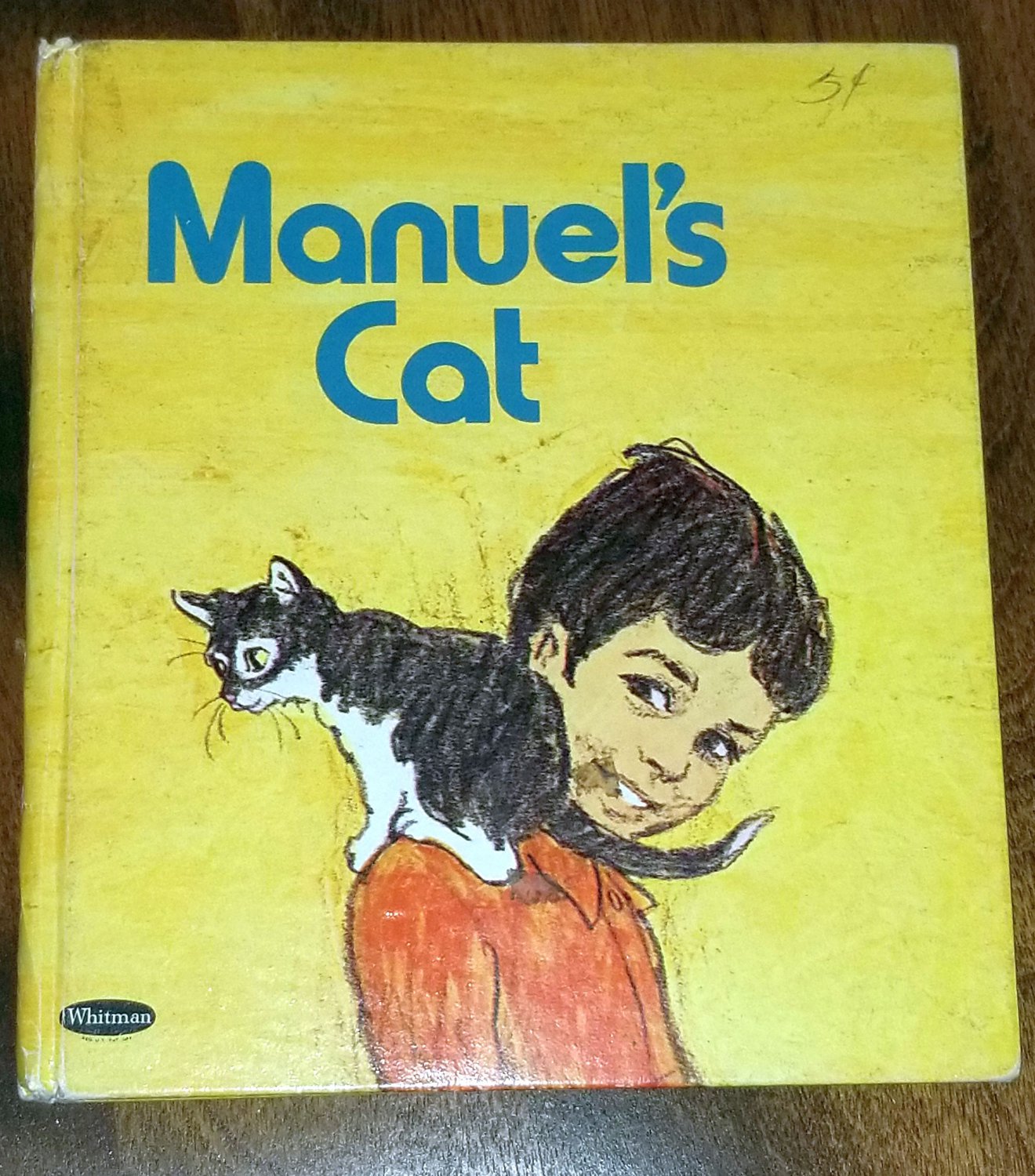 Manuel's Cat - Witman - A Vintage Children's Book