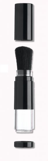Refillable Dispensing Loose Powder Brush for Makeup & Glitter - MEDIUM