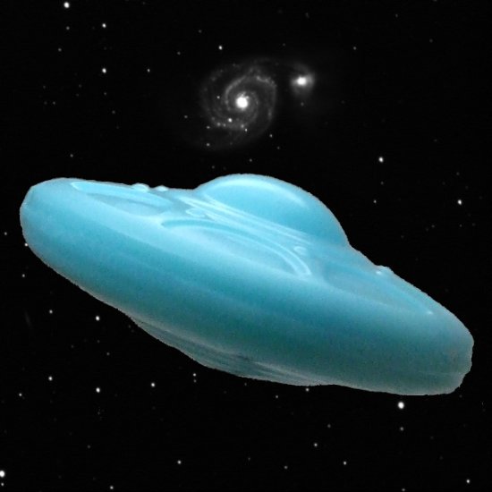 3D UFO Flying Saucer Soap - Silk & Shea Kids
