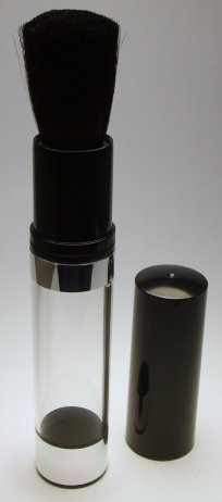 Refillable Dispensing Loose Powder Brush for Makeup & Glitter - LARGE ...