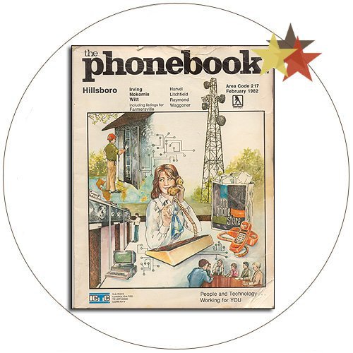 Vintage telephone directory for Hillsbory, Illinois: February 1982 ...