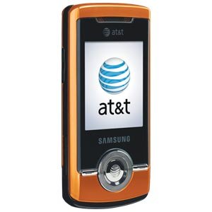 NEW SAMSUNG SGH-A777 SLIDER CELL PHONE CINGULAR AT&T - ORANGE
