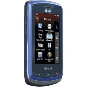 LG GR500 XENON GSM CAMERA CELL PHONE CINGULAR AT&T - BLUE