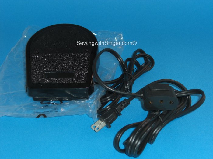 Singer 221 Featherweight Power Cord And Foot Pedal Also Fits 15-90,88 #781