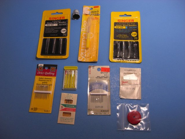 Singer Lot of 10 Vintage Original Sewing Notions/Needles