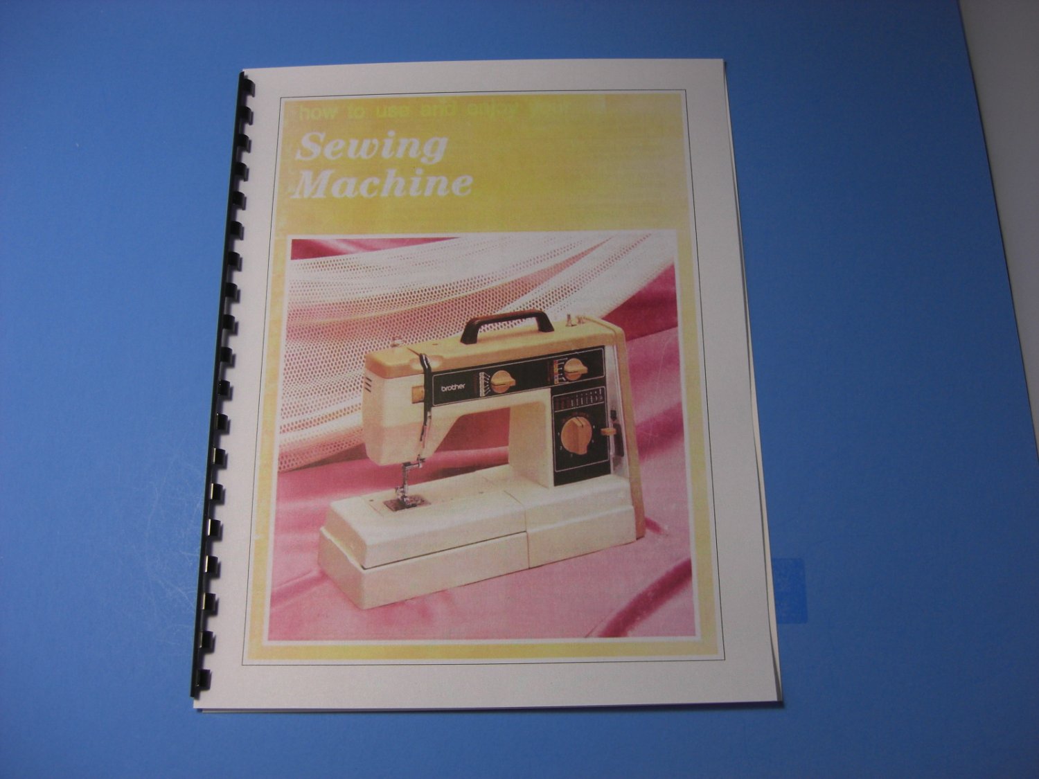 Brother Model VX 757 - 760 - 770 Sewing Machine Instruction Manual