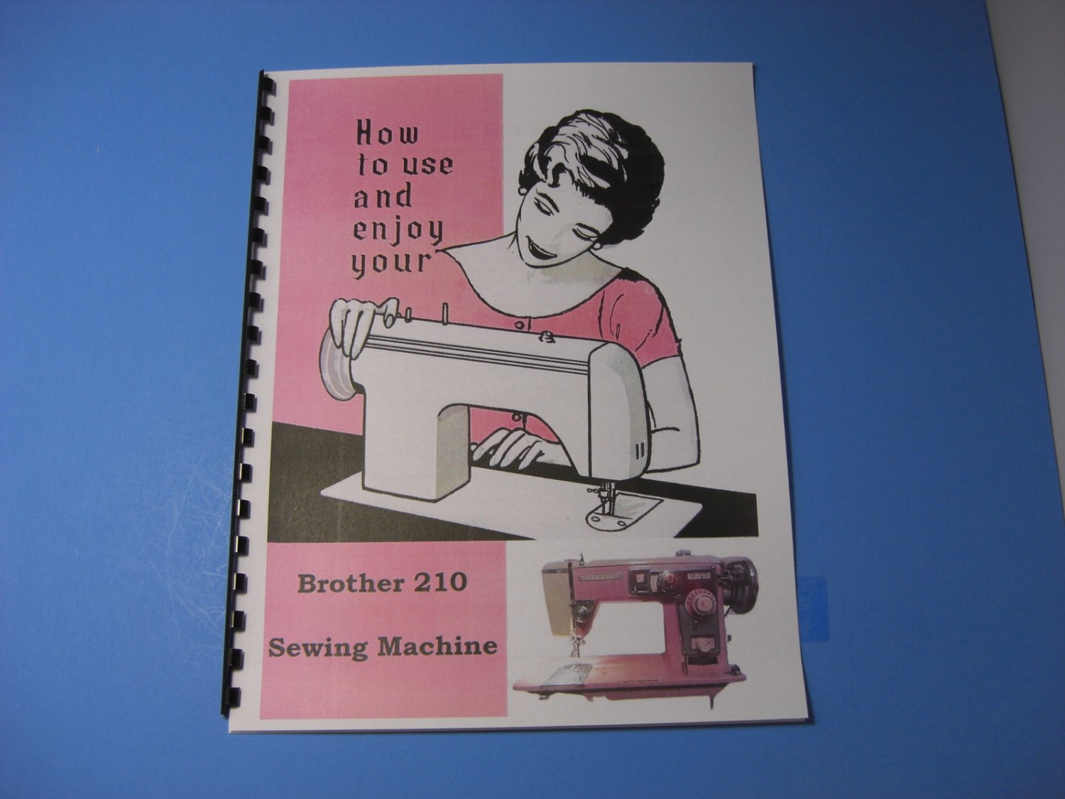 Brother 210 Sewing Machine Instruction Manual