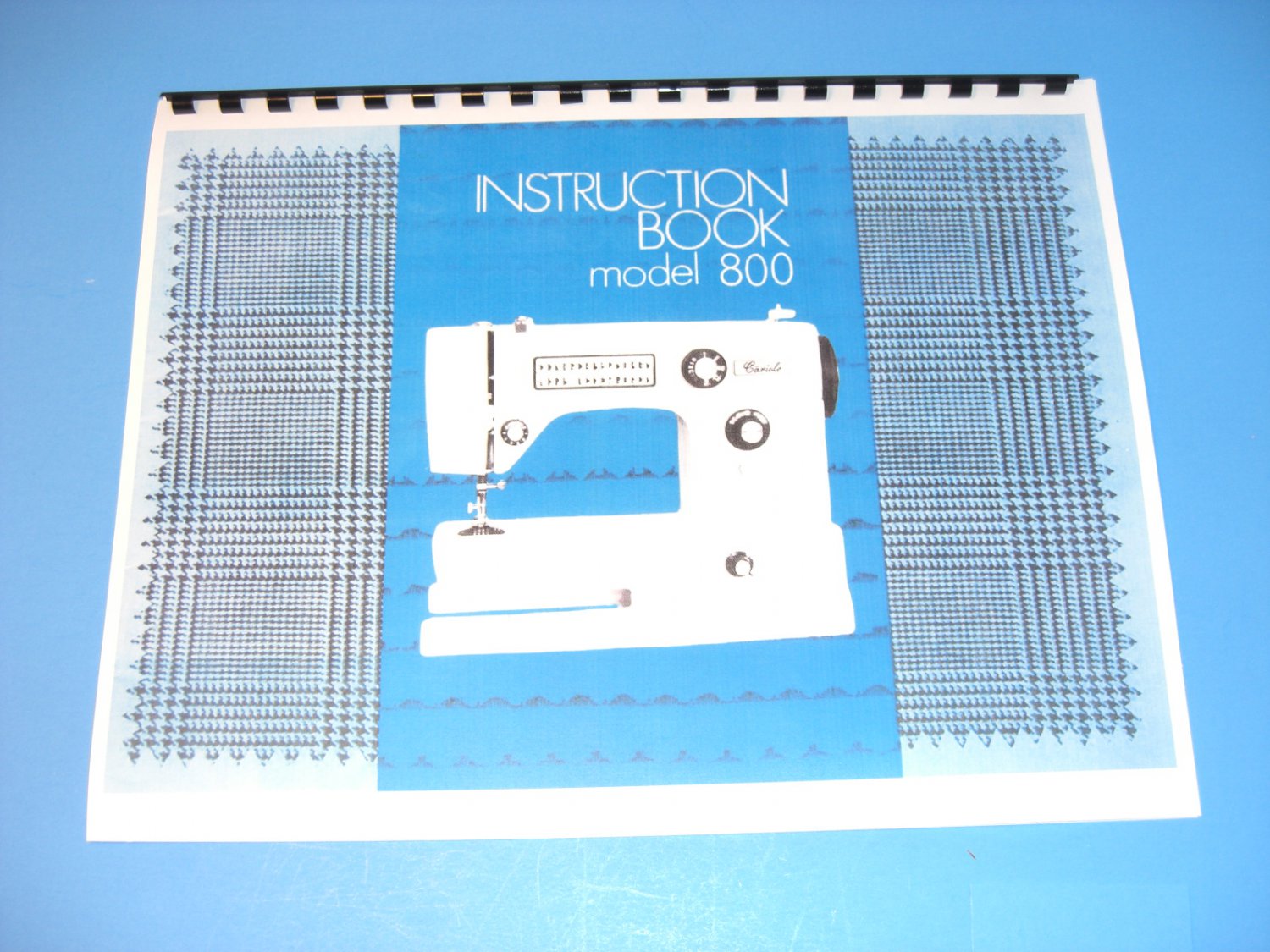 Koyo 800 Cariole Sewing Machine Instruction Manual
