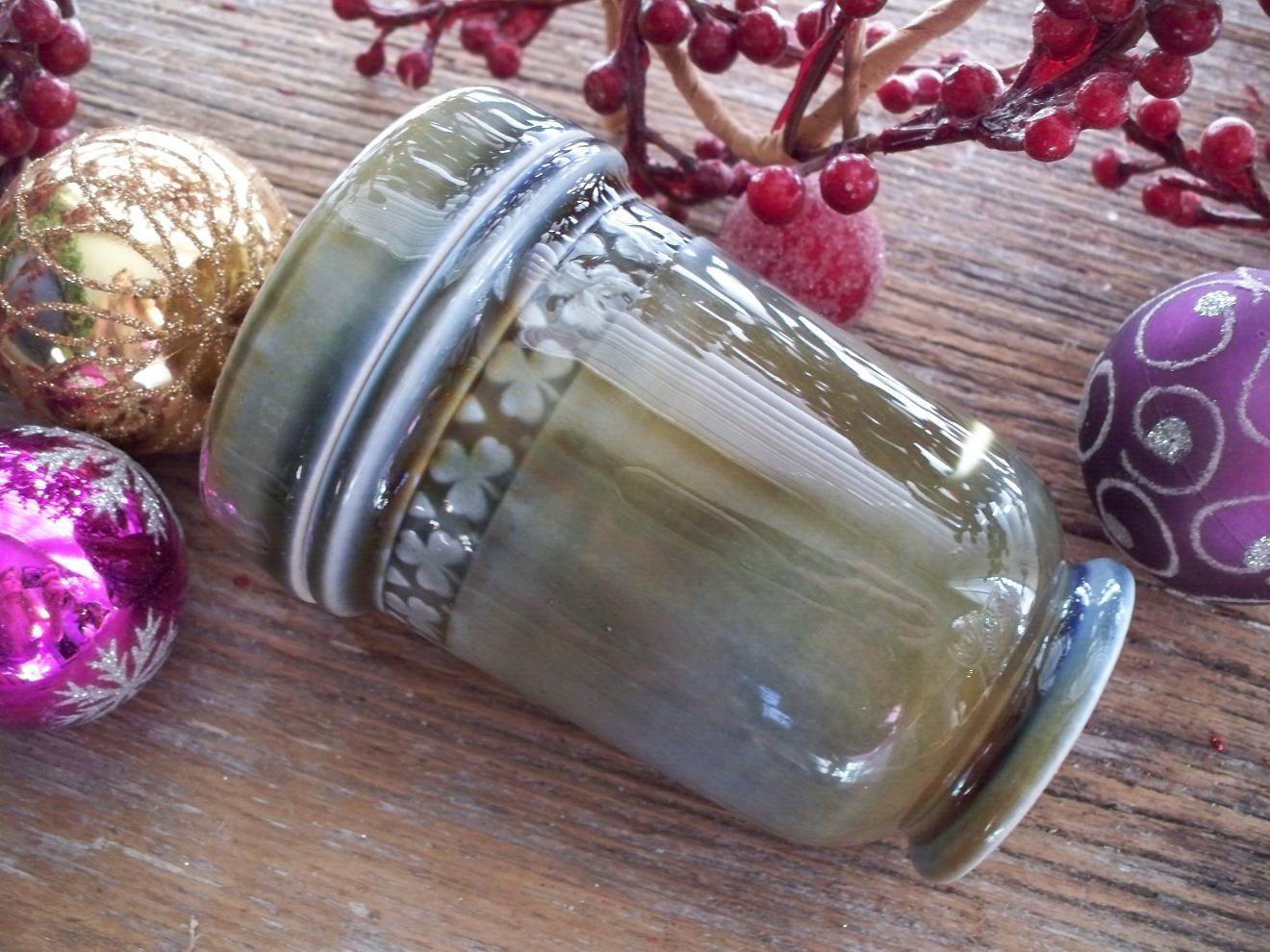 Wade Pottery Shamrock Clover Porcelain Egg Coddler~IRELAND