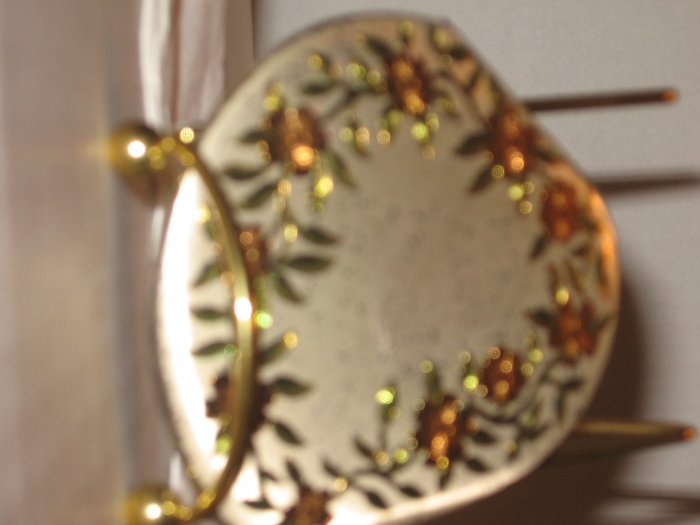 Elgin American compact Vintage gold tone compact