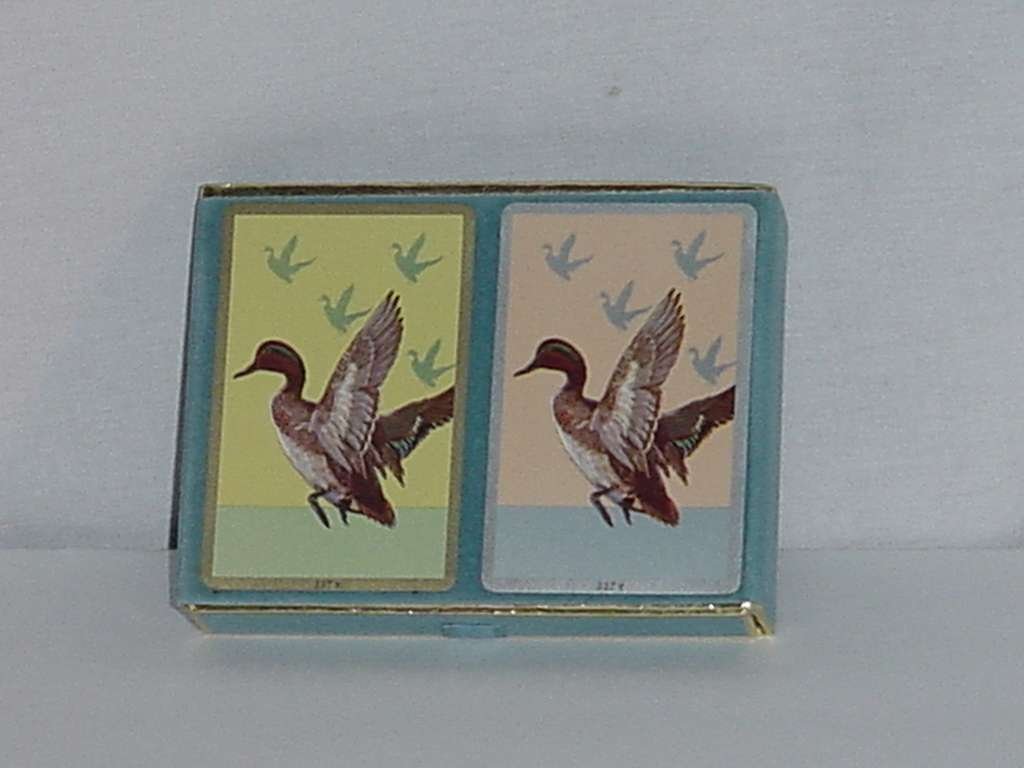 Duck Playing Cards Double Deck Congress Cards