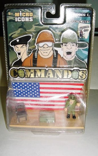 Micro Icons Commandos Series 1 Patriotic Platform New