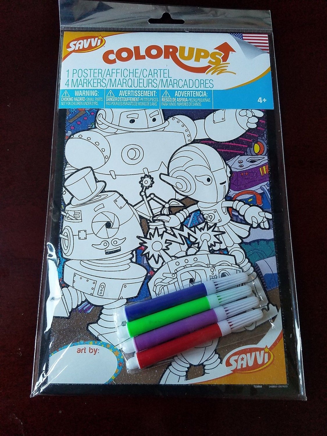 Blunder Bots Colorups + 4 Markers New