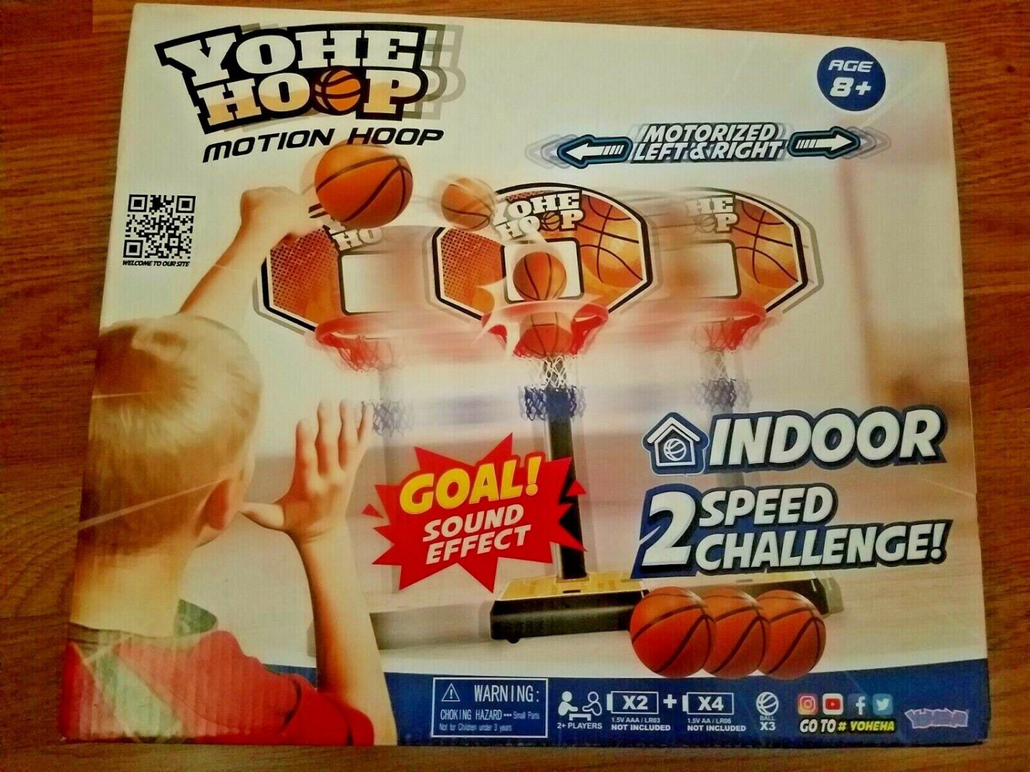 Yohe Hoop Motion Hoop Motorized Basketball