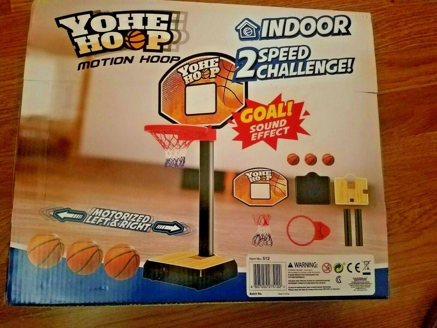 Yohe Hoop Motion Hoop Motorized Basketball