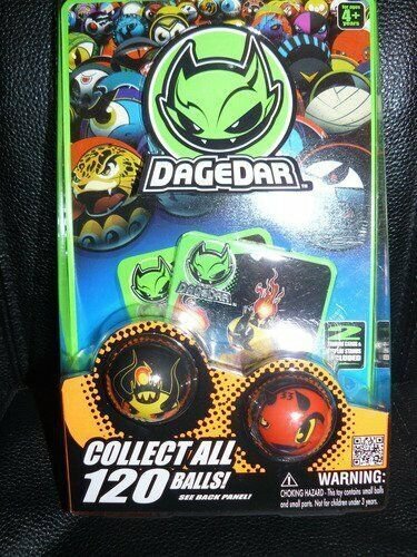 DaGeDar Supercharged Ball Bearing Toy 2Pack Random Balls