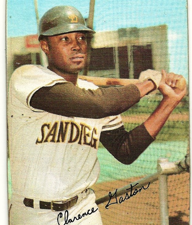 Clarence Gaston San Diego Padres 1971 Topps Super Baseball Card