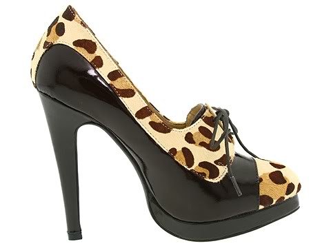 Promiscuous Exotic Womans Size 10 Stiletto Shoes Cheetah Animal Print ...