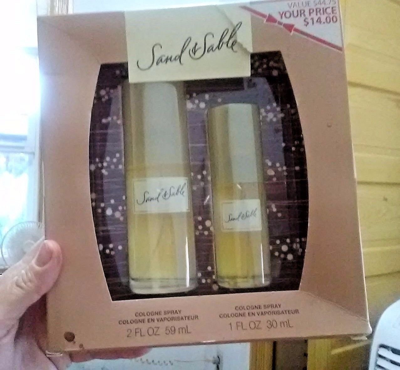 SAND & SABLE by Coty Gift Set -- 2 oz Cologne Spray + 1 oz Cologne ...