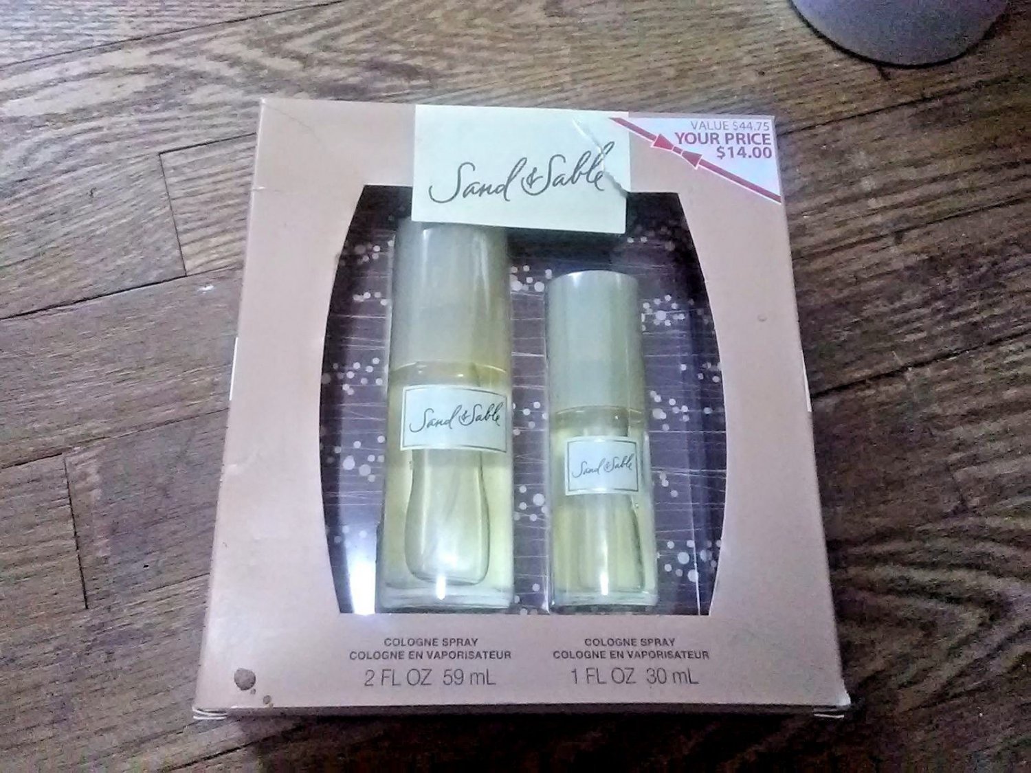 SAND & SABLE by Coty Gift Set -- 2 oz Cologne Spray + 1 oz Cologne ...